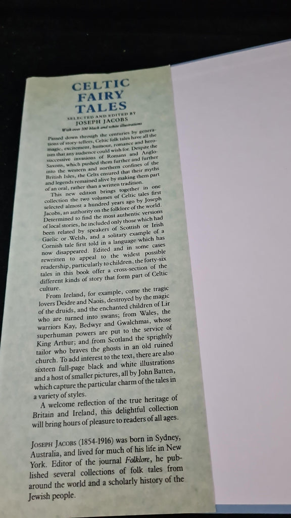 Joseph Jacobs - Celtic Fairy Tales, Bracken Books, 1993 – Richard Dalby's Library