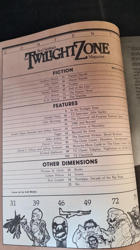 Rod Serling's - The Twilight Zone Magazine, June 1984 – Richard Dalby's ...