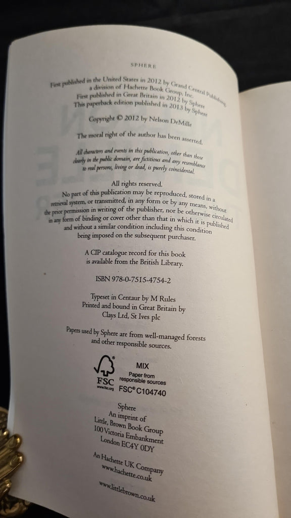 Nelson Demille - The Panther, Sphere Books, 2013, Paperbacks – Richard Dalby's Library