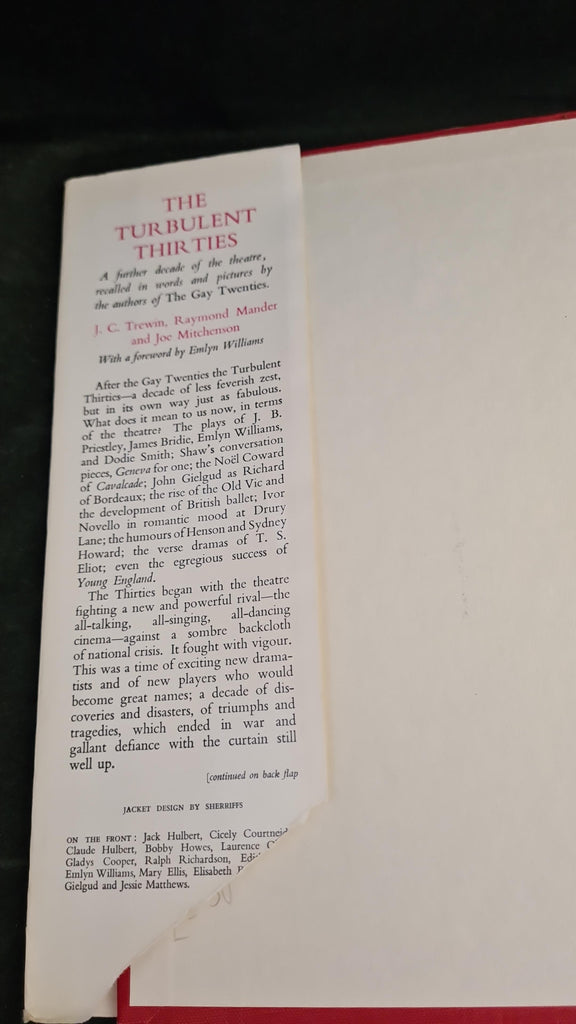J C Trewin - The Turbulent Thirties, Macdonald, 1960 – Richard Dalby's ...