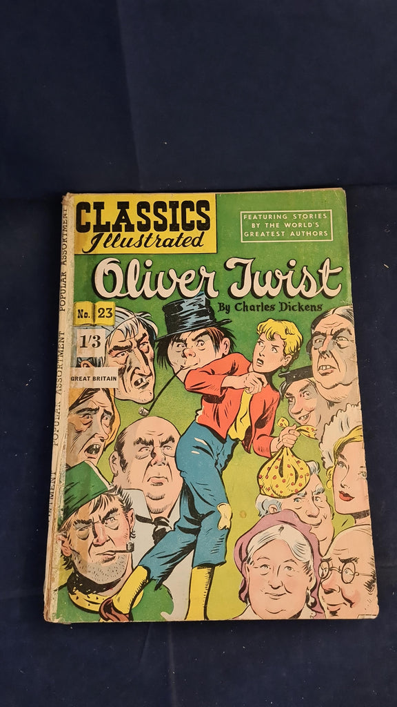 Charles Dickens - Oliver Twist, Classics Illustrated Number 23 ...