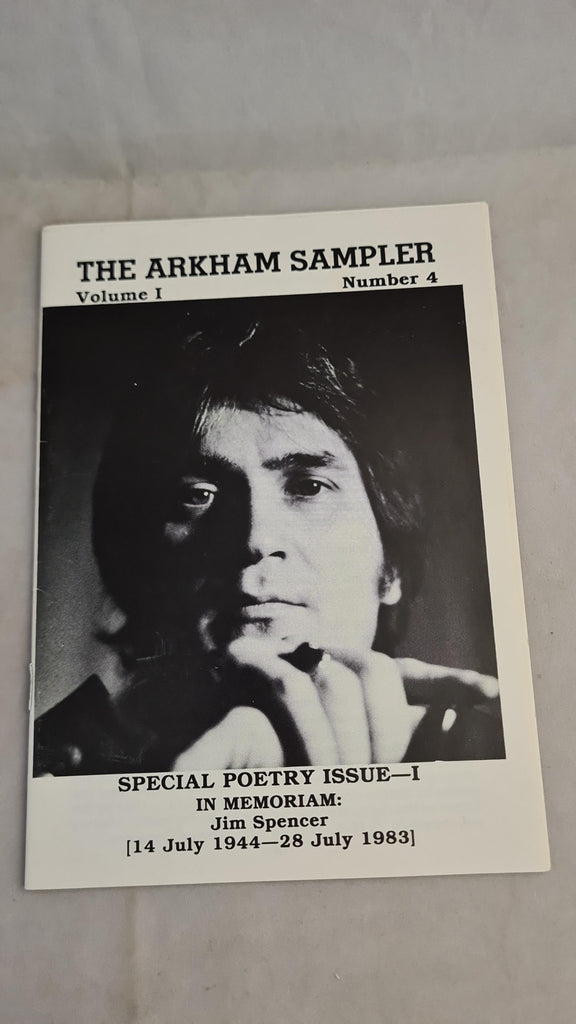The Arkham Sampler Volume 1 Number 4, 1984, In Memoriam: Jim Spencer ...