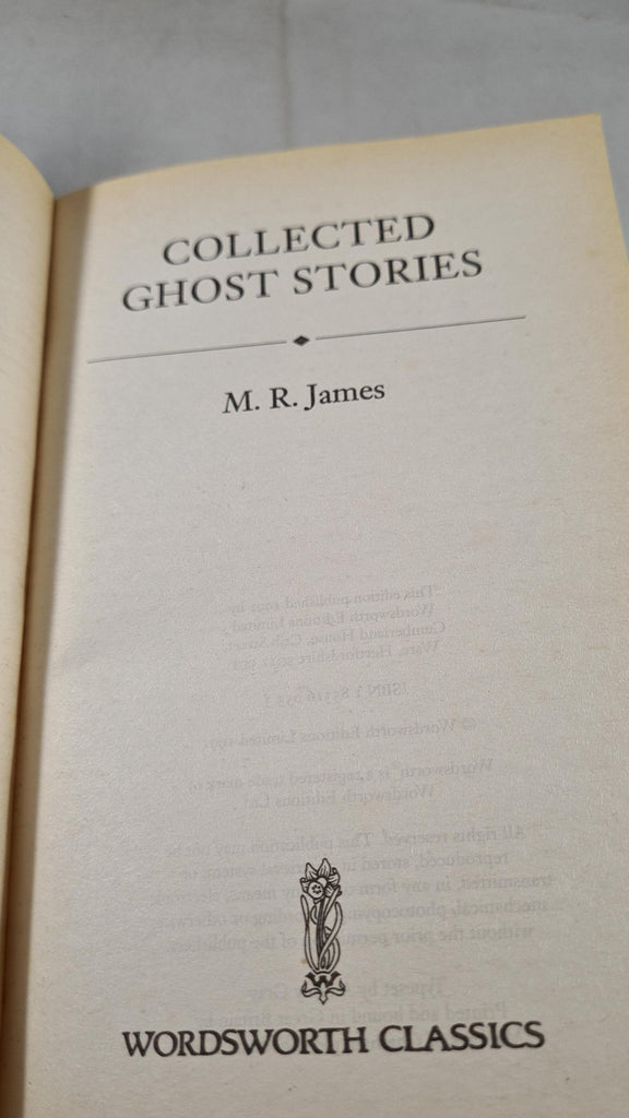 M R James - Collected Ghost Stories, Wordsworth, 1992, Paperbacks – Richard Dalby's Library