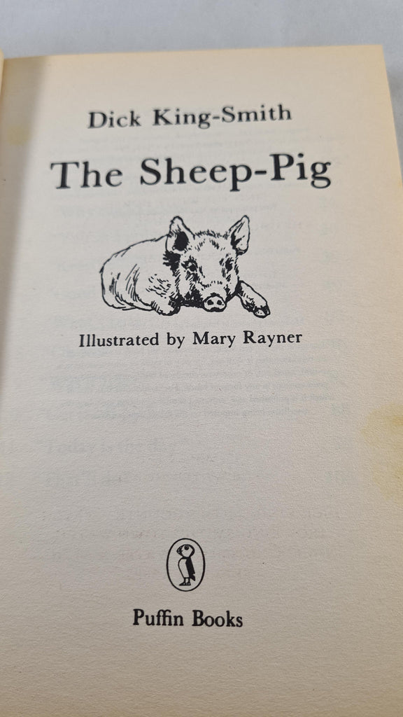 Dick King-Smith - The Sheep-Pig, Puffin Books, 1985, Paperbacks ...