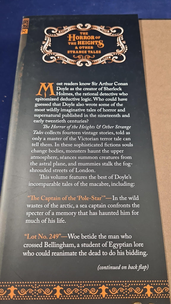 Arthur Conan Doyle - The Horror of The Heights, Fall River Press, 2010 ...