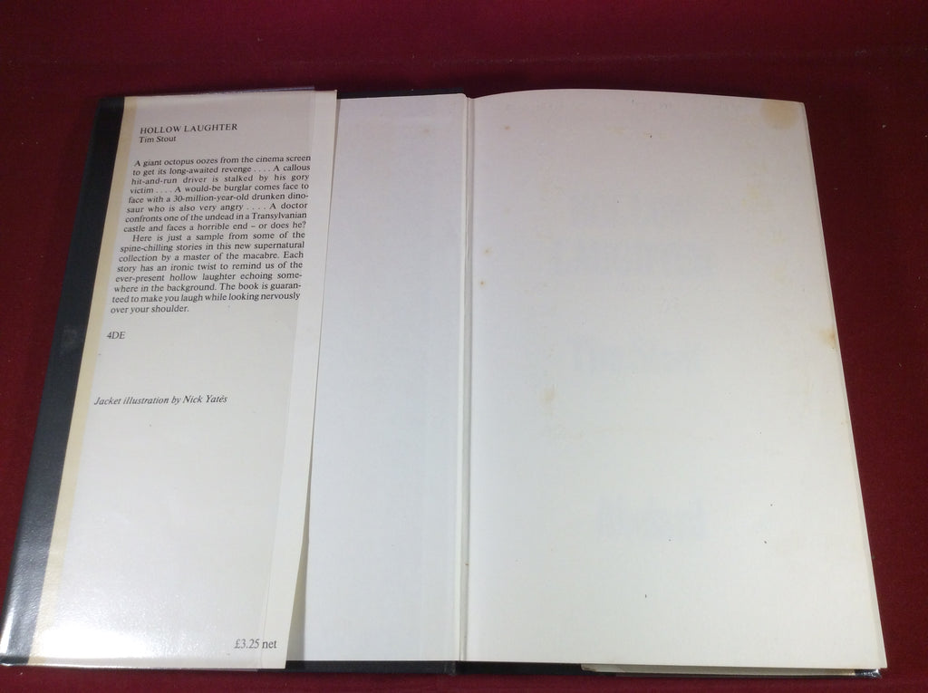 Tim Stout, Hollow Laughter, Abelard, 1978. – Richard Dalby's Library