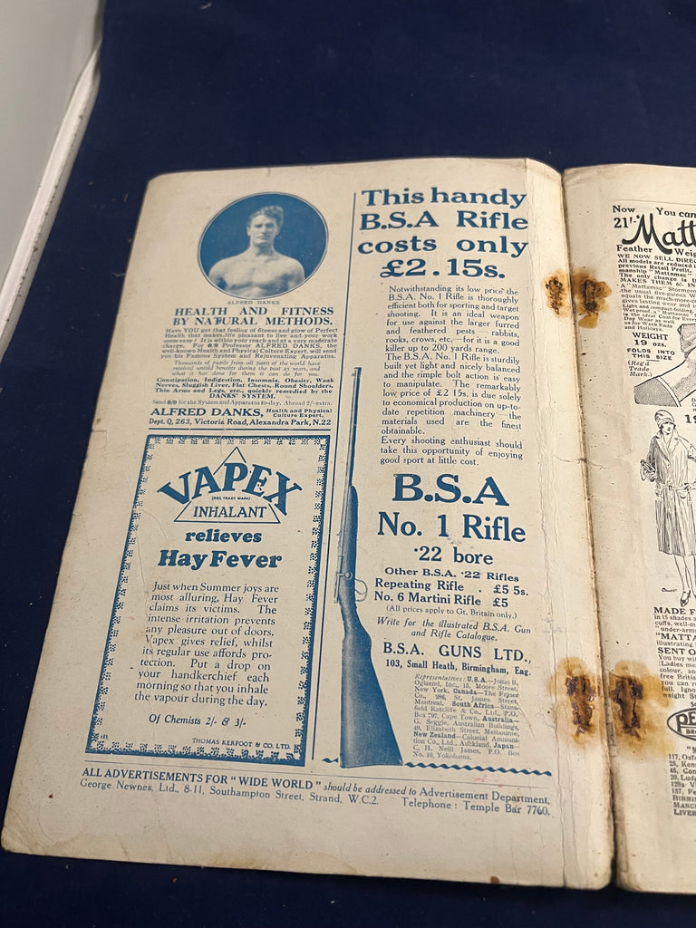 The Wide World Magazine, June 1929 – Richard Dalby's Library