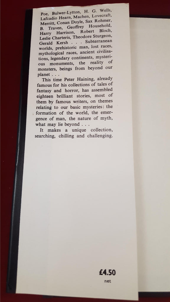 Peter Haining - The Ancient Mysteries Reader, Gollancz, 1976, First Ed ...