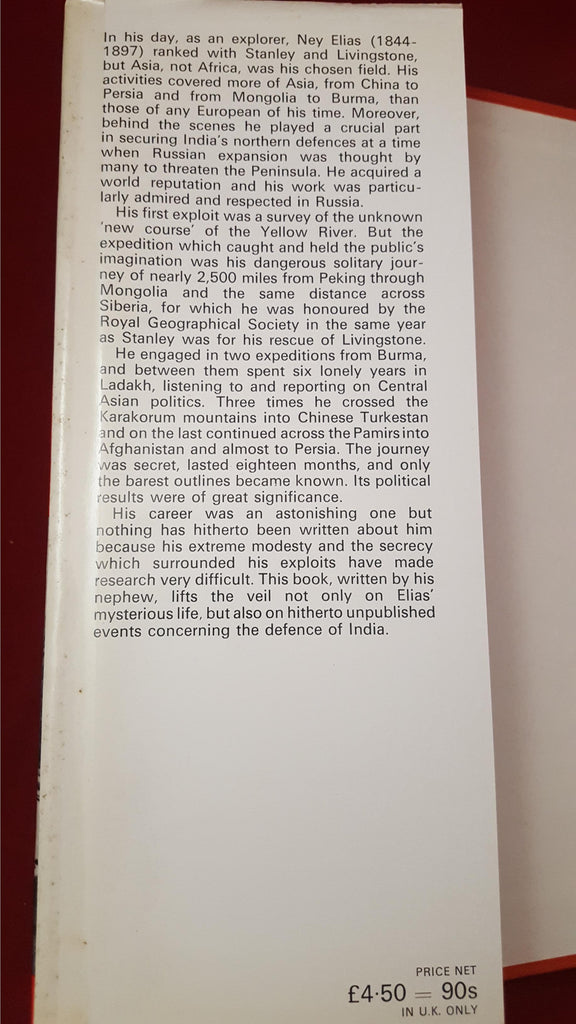 Gerald Morgan - Ney Elias Explorer in High Asia, George Allen&Unwin, 1 ...