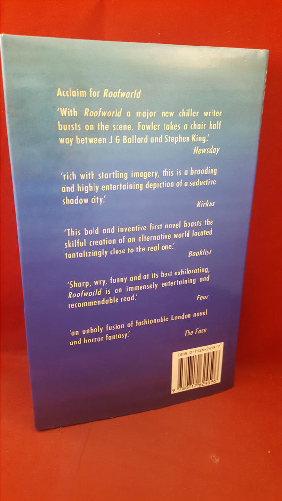 Christopher Fowler - The Bureau Of Lost Souls, Century, 1989, First Ed ...