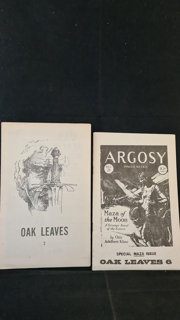 Oak Leaves Number 2 Winter 1970-71 & Argosy Number 6 Winter 1971-72 ...