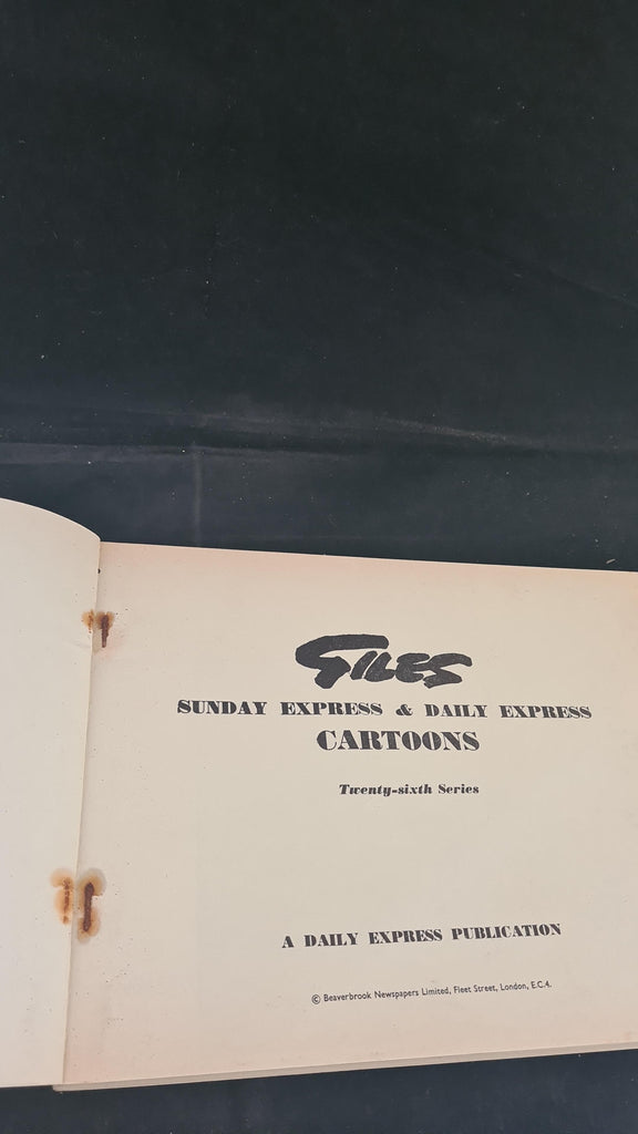 Giles Sunday Express & Daily Express Cartoons 1972, Paperbacks ...