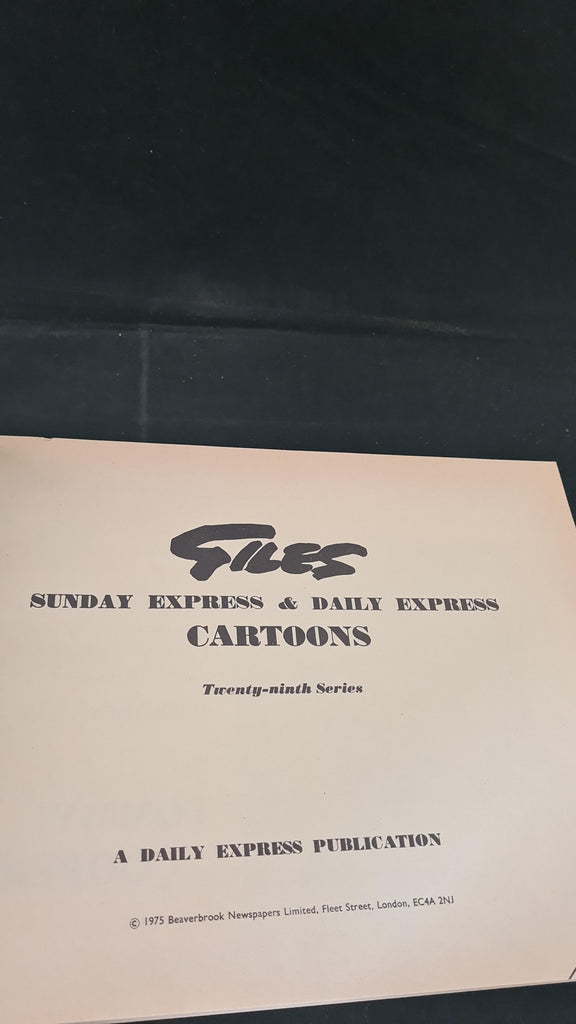 Giles Sunday Express & Daily Express Cartoons 1975, Paperbacks ...