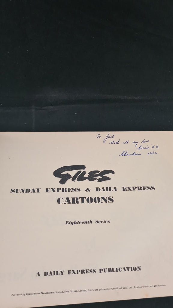 Giles Sunday Express & Daily Express Cartoons 1964, Paperbacks ...