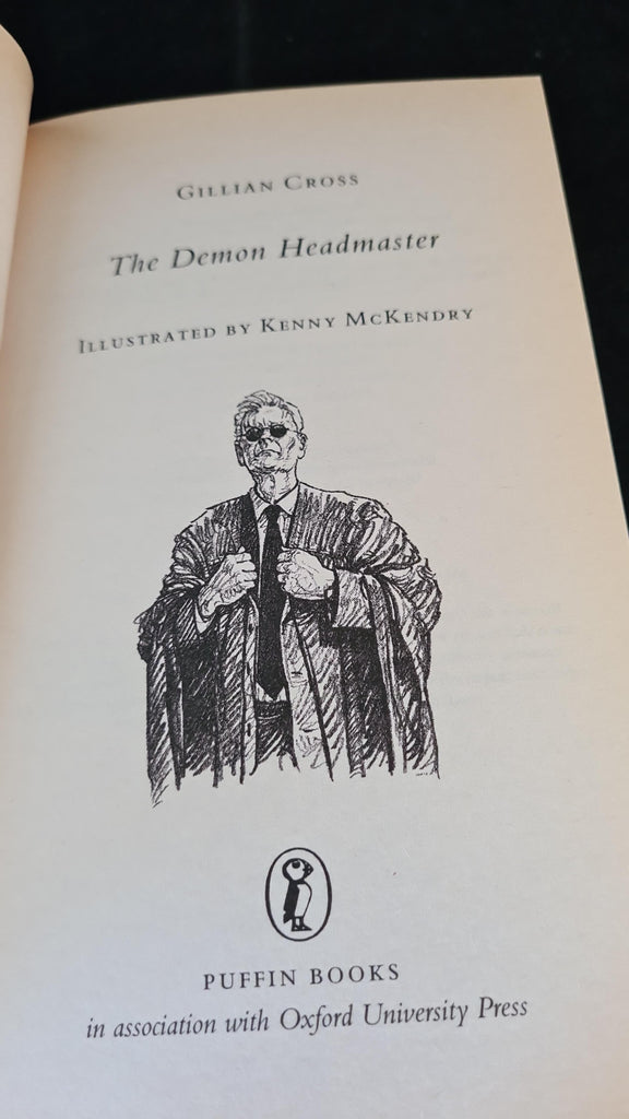 Gillian Cross - The Demon Headmaster, Puffin Books, 1998, Paperbacks ...
