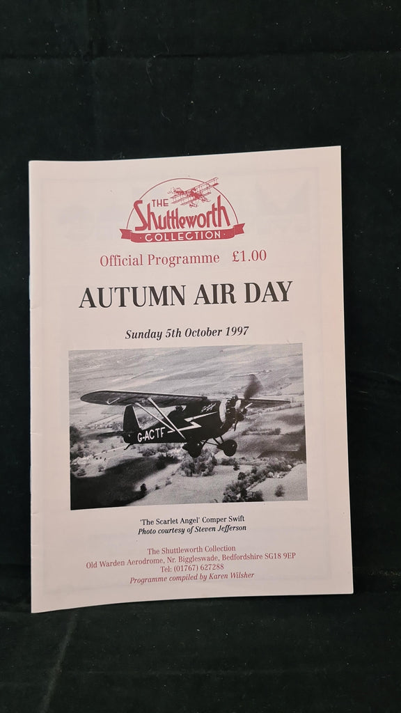 Autumn Air Day Sunday 5th October 1997, The Shuttleworth Collection ...