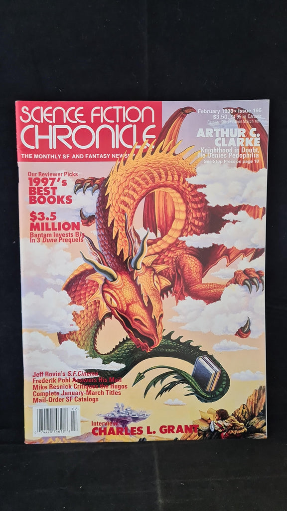 Science Fiction Chronicle February 1998 Issue 195 – Richard Dalby's Library