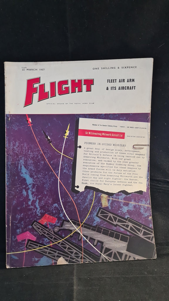 Flight & Aircraft Engineer 22 March 1957 – Richard Dalby's Library