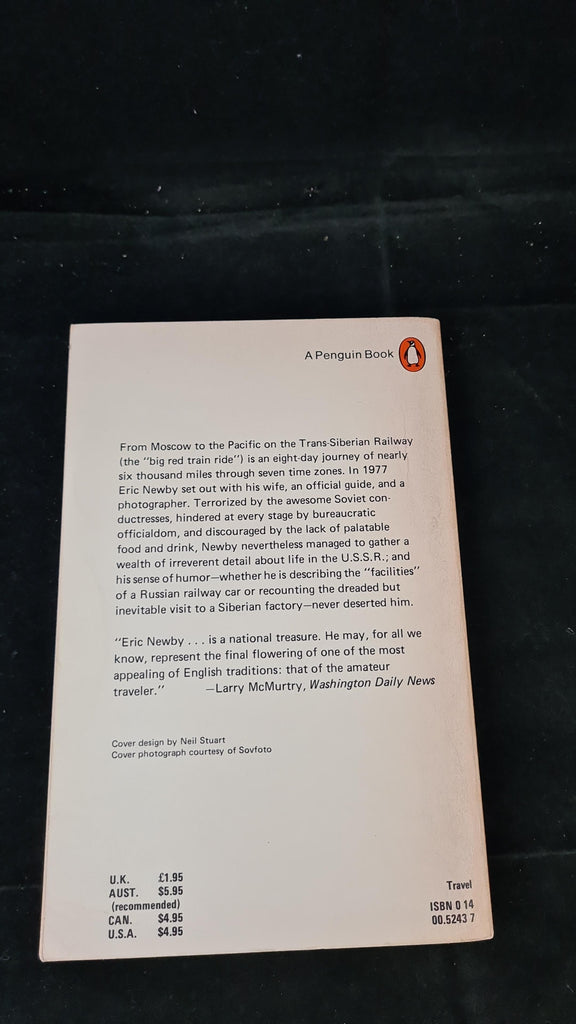 Eric Newby - The Big Red Train Ride, Penguin Books, 1982, Paperbacks ...