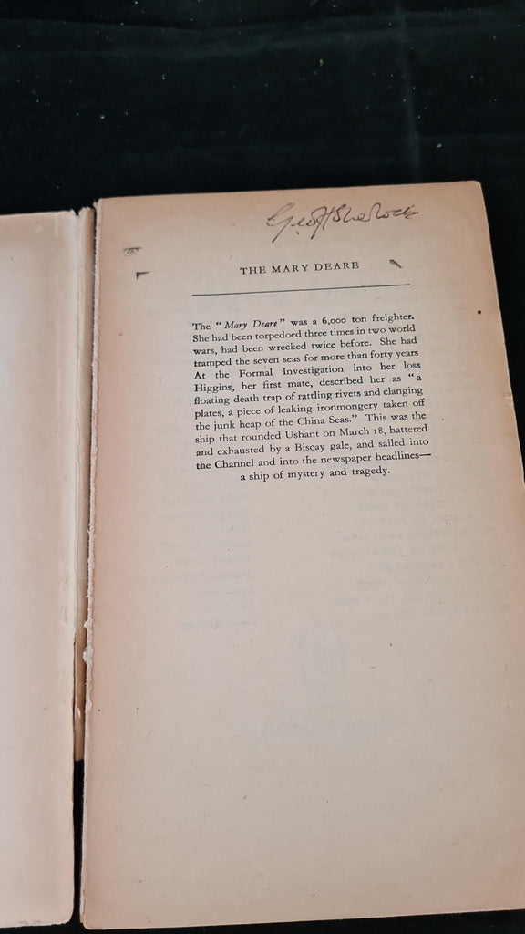 Hammond Innes - The Mary Deare, Fontana Books, 1959, Paperbacks ...