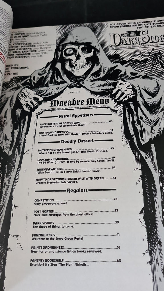 The Dark Side - The Magazine of the Macabre and Fantastic June 1992 ...
