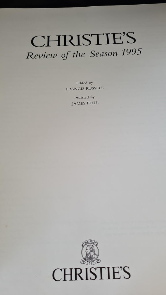 Francis Russell - Christie's Review of the Season 1995 – Richard Dalby ...
