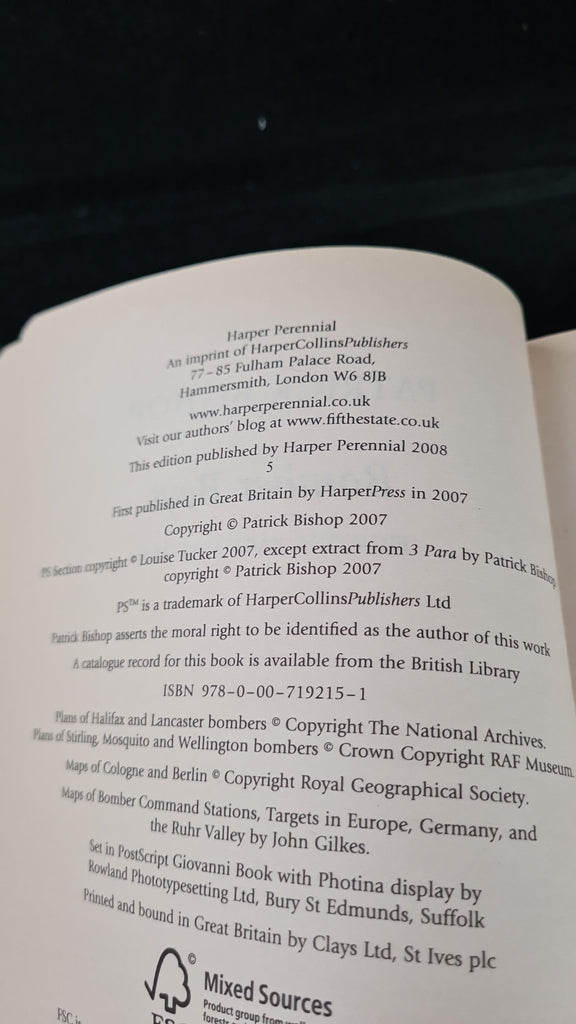 Patrick Bishop - Bomber Boys, Harper Perennial, 2008, Paperbacks ...