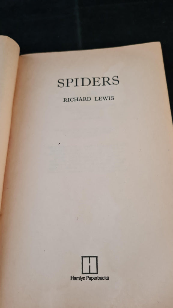 Richard Lewis - Spiders, Hamlyn Paperbacks, 1978 – Richard Dalby's Library