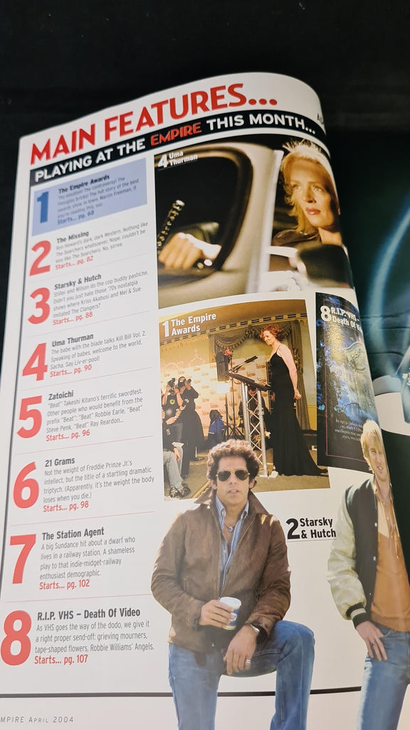 Empire Magazine April 2004 – Richard Dalby's Library