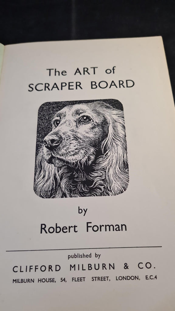 Robert Forman - The Art of Scraper Board, Clifford Milburn, 1946 ...