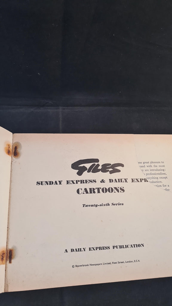 Giles The Express Cartoons 1971, Express Newspapers – Richard Dalby's ...