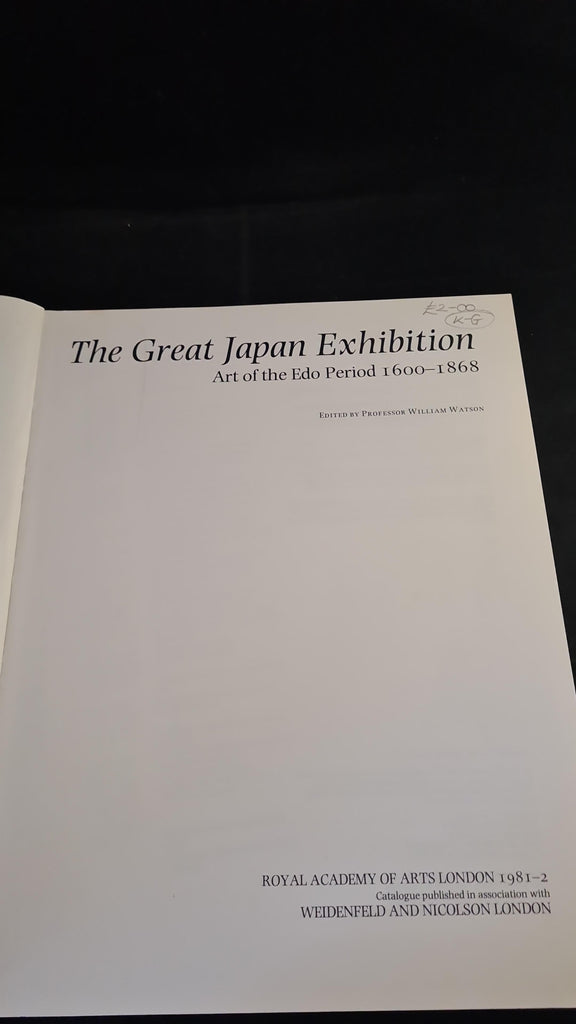 William Watson - The Great Japan Exhibition, Art of the Edo Period 160 ...