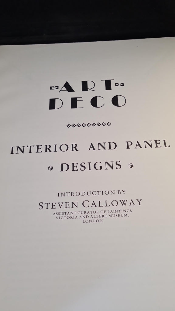 Stephen Calloway - Art Deco, Interior & Panel Designs, Bracken Books ...