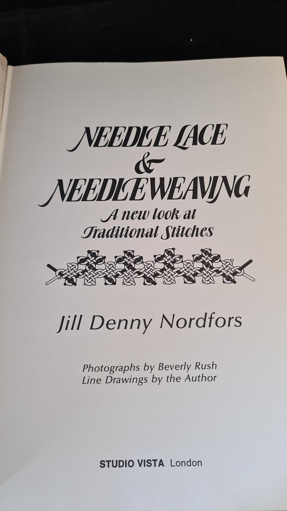 Jill Nordfors - Needle Lace & Needleweaving, Studio Vista, 1974 ...