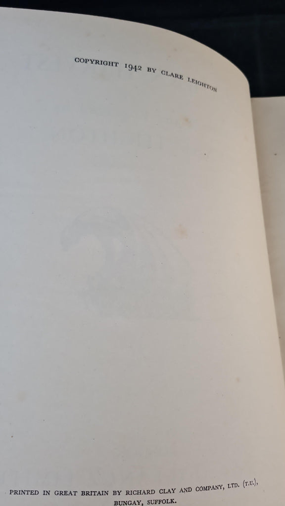 Clare Leighton - Southern Harvest, Victor Gollancz, 1943 – Richard ...