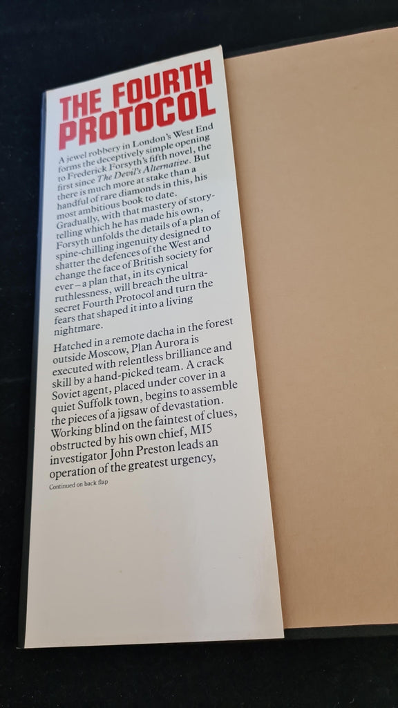 Frederick Forsyth - The Fourth Protocol, Guild Publishing, 1984 ...