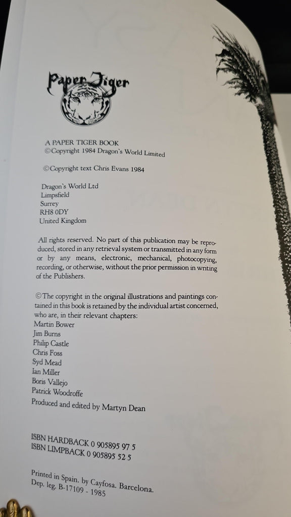 Martyn Dean - The Guide to Fantasy Art Techniques, Paper Tiger, 1984 ...