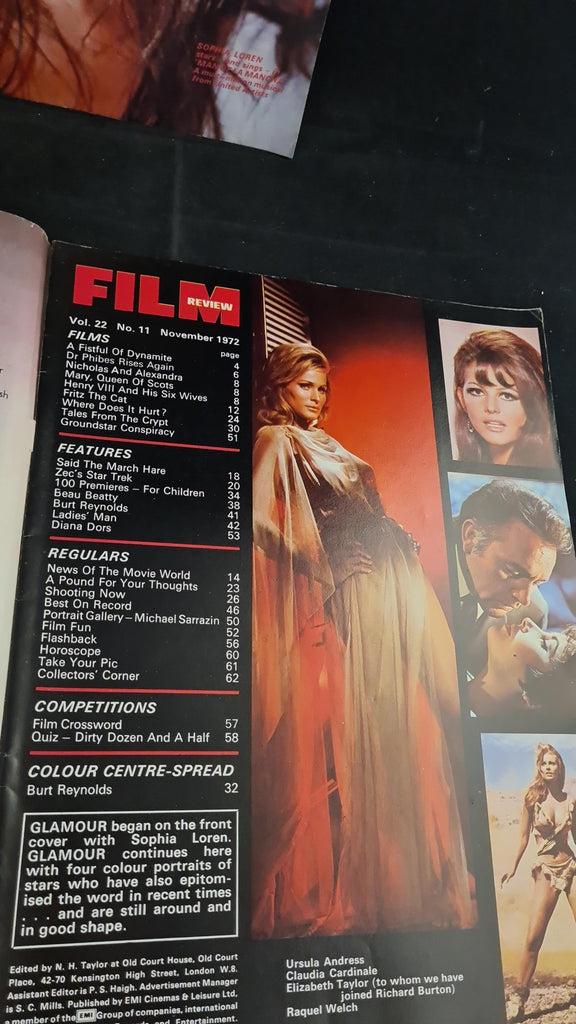 Film Review Volume 22 Number 11 November 1972 – Richard Dalby's Library