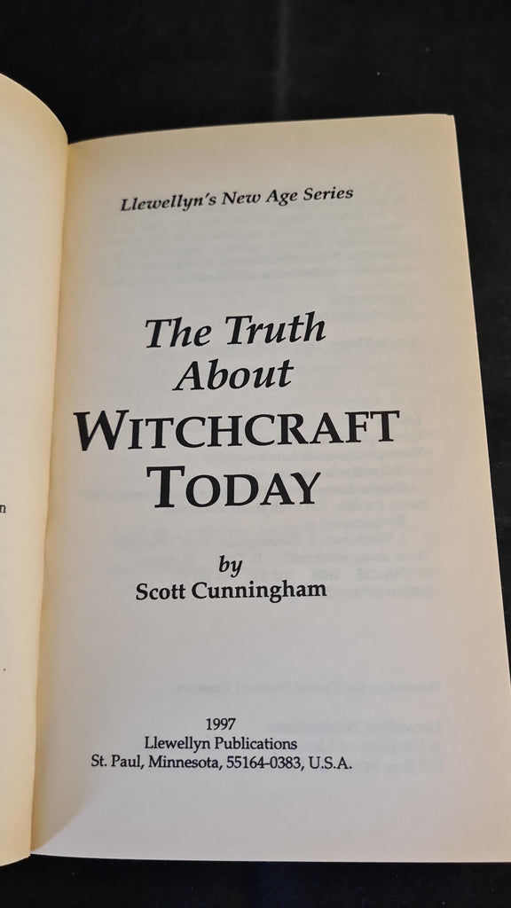 Scott Cunningham - The Truth About Witchcraft Today, Llewellyn, 1997 ...
