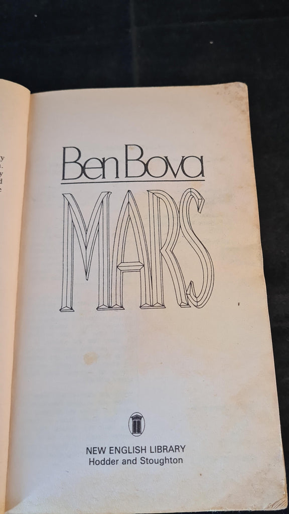 Ben Bova - Mars, New English Library, 1993, Paperbacks – Richard Dalby ...