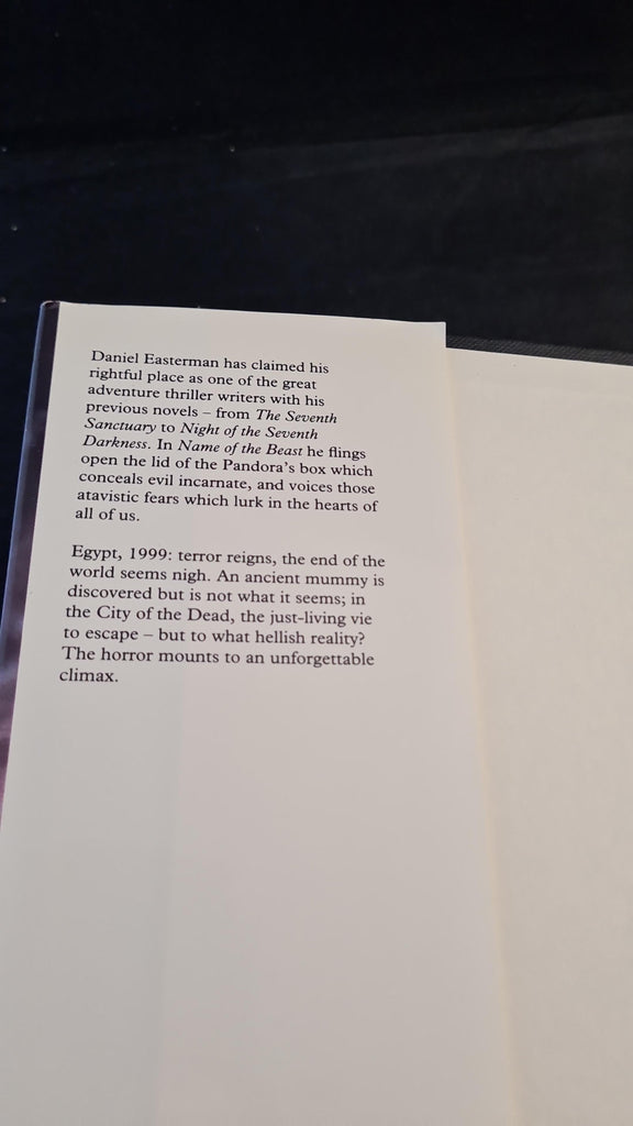Daniel Easterman - Name Of The Beast, BCA, 1992 – Richard Dalby's Library
