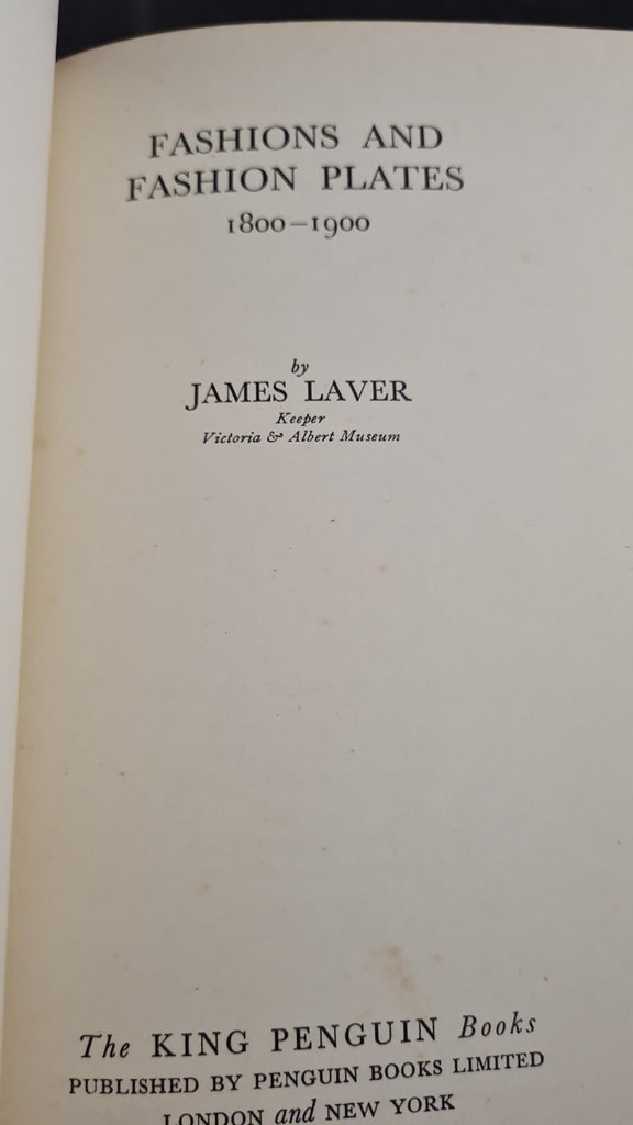 James Laver - Fashions and Fashion Plates 1800-1900, King Penguin, 194 ...