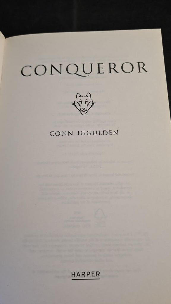 Conn Iggulden - Conqueror, Harper, 2012, Paperbacks – Richard Dalby's ...