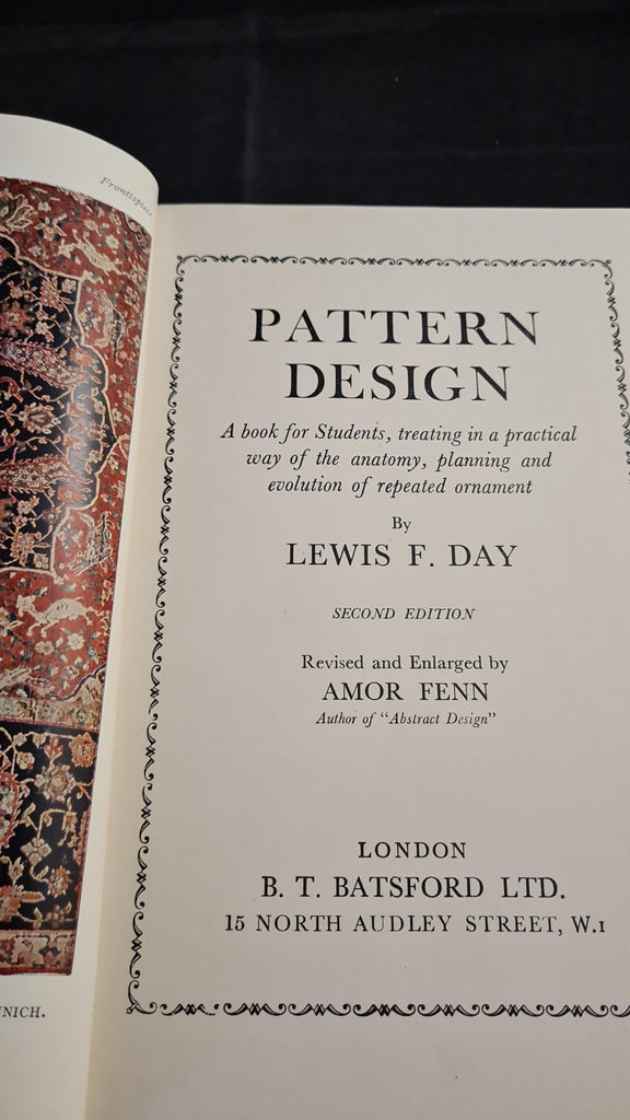 Lewis F Day - Pattern Design, B T Batsford, 1933 – Richard Dalby's Library