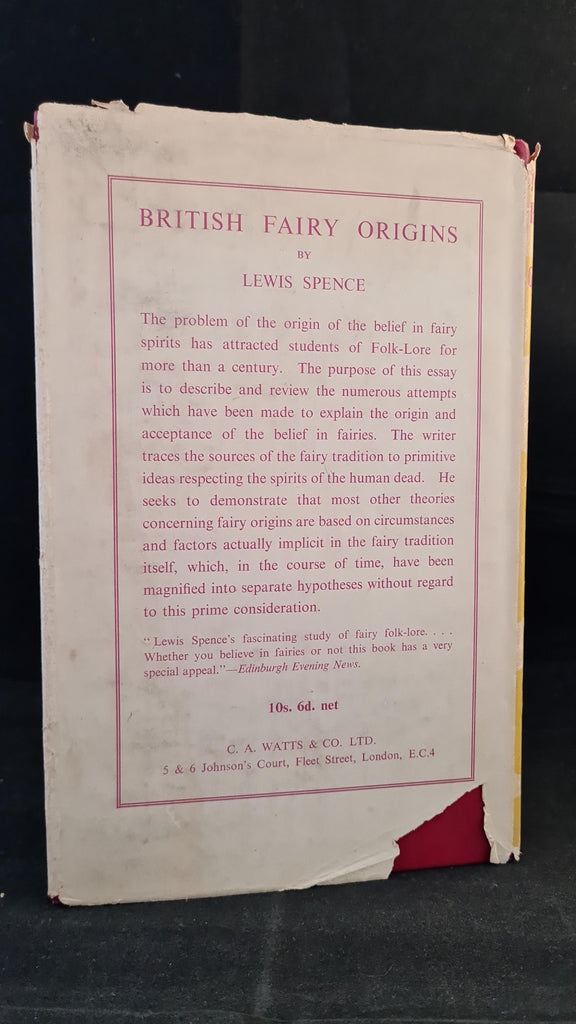 Lewis Spence - Myth & Ritual in Dance, Game & Rhyme, Watts & Co, 1947 ...