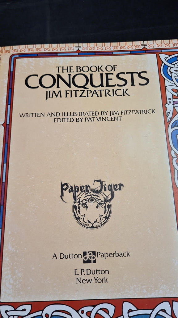Jim Fitzpatrick - The Book of Conquests, E P Dutton, 1978 – Richard ...