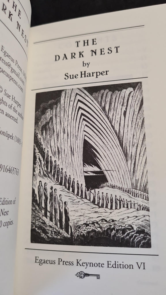 Sue Harper - The Dark Nest, Egaeus Press, 2020, Limited – Richard Dalby ...