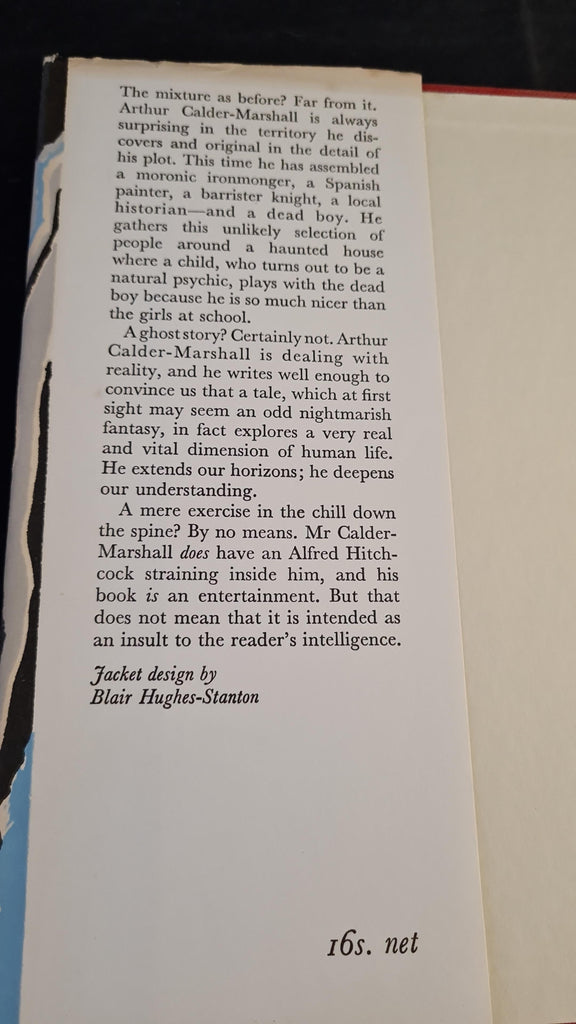 Arthur Calder-Marshall - The Scarlet Boy, Rupert Hart-Davis, 1961, Fir ...