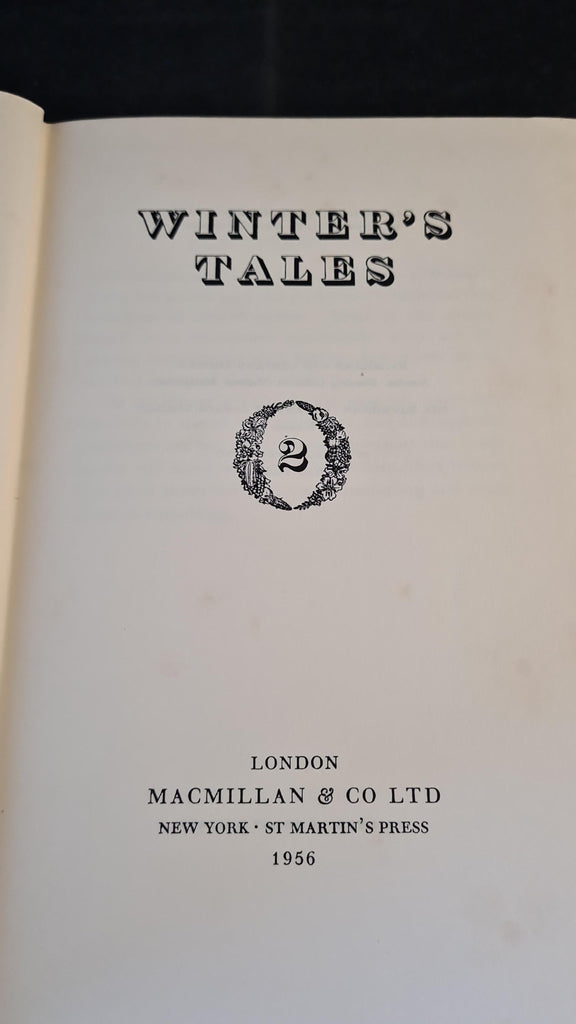 John Bayley - Winter's Tales 2, Macmillan, 1956, First Edition ...