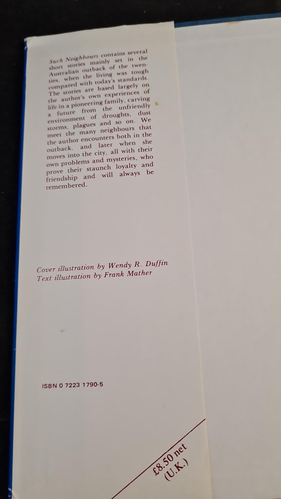 Iris Foster - Such Neighbours, Arthur H Stockwell, 1983 – Richard Dalby ...